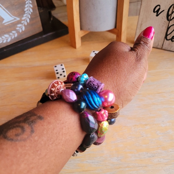 IsabellaJuliette Collection | Jewelry | Jangle Wrap Bangles Beaded ...